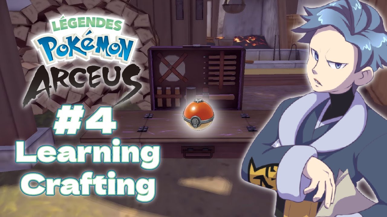 The Basics of Crafting - Pokémon Legends: Arceus Playthrough Part 4 ...