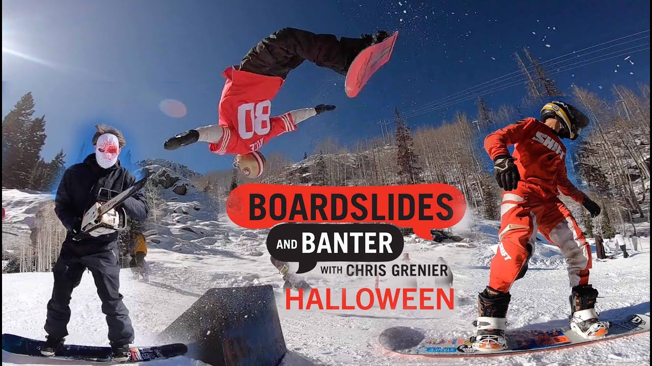 Halloween Snowboarding at Bonezone - Boardslides and Banter Ep 5 - YouTube