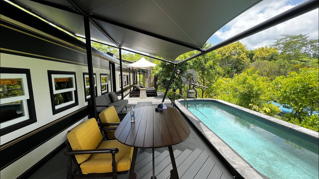 Train Carriage With Pool Unboxing - YouTube