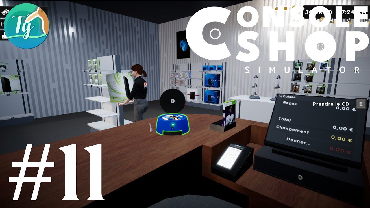 Console Shop Simulator #11: Ça marche fort au magasin, j’arnaque ...