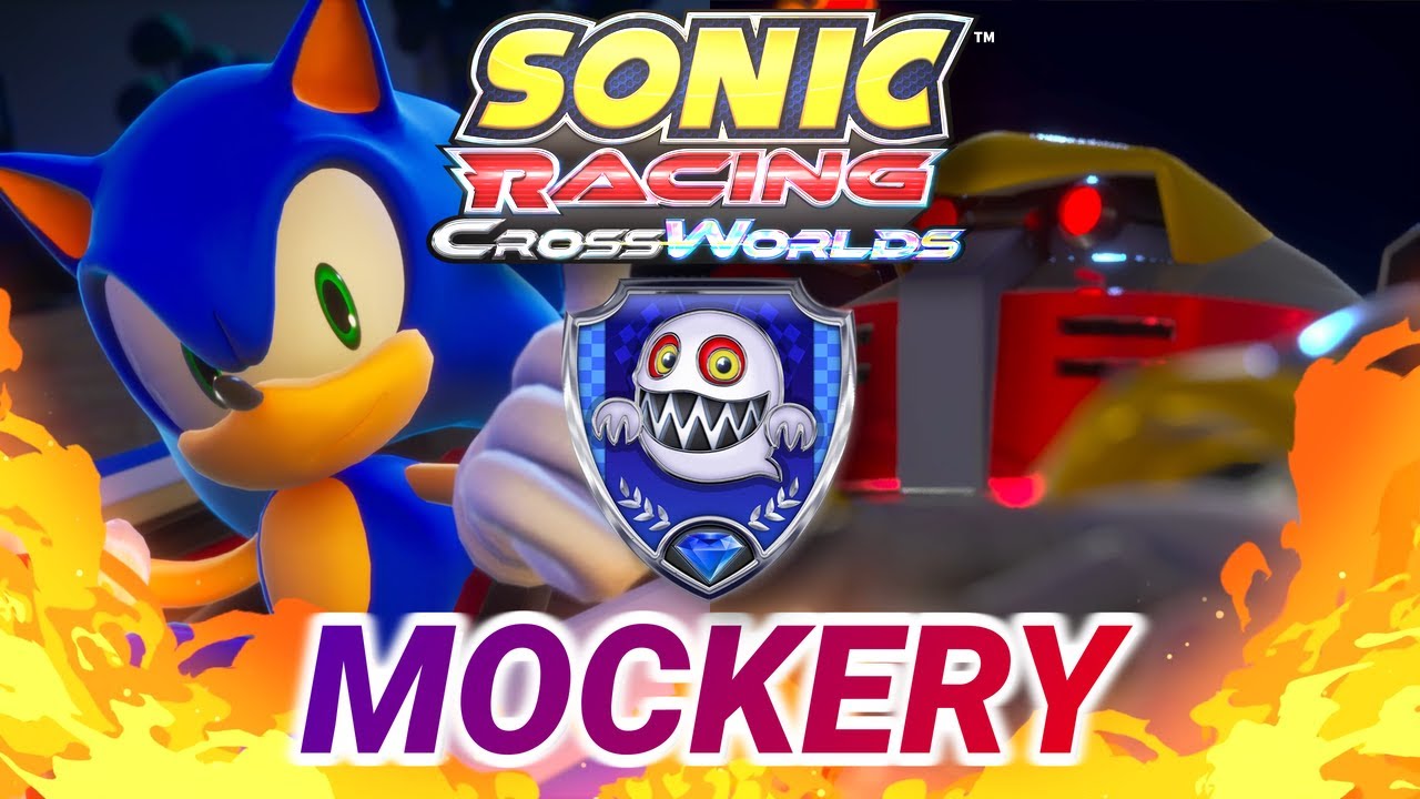 Sonic Racing: CrossWorlds - Sonic Vs Omega | Mirror Boom Boo Grand Prix ...