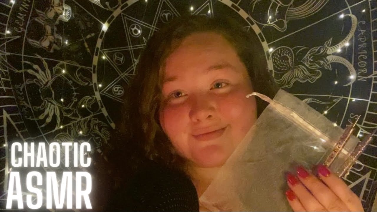 ASMR | THE TINGLIEST CHAOTIC ASMR - YouTube