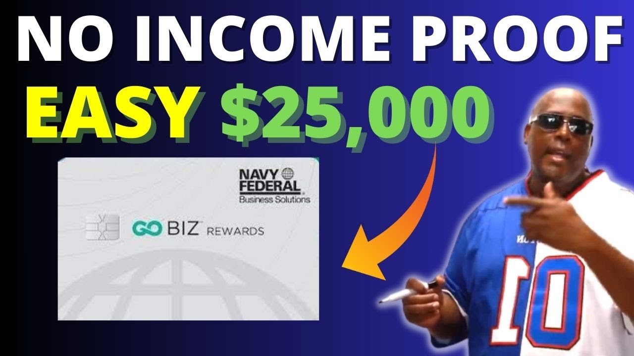 Navy Federal Business Credit Card Easiest $25,000 Limit GoBiz Rewards ...