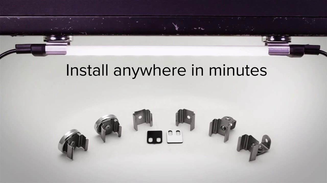 WLS15 Low-Profile LED Strip Light - YouTube