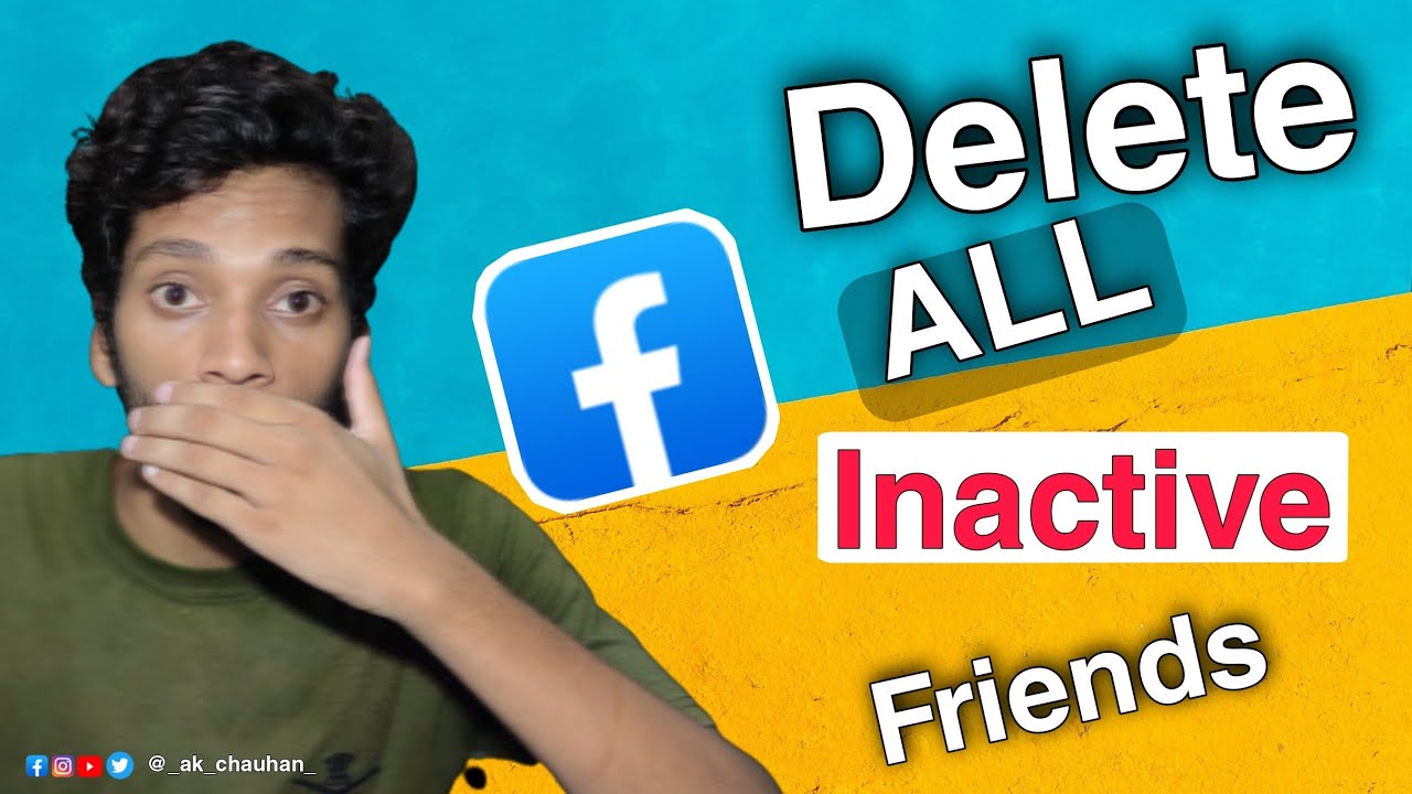 Delete Inactive Friends On Facebook 2021 || Remove Inactive Facebook ...