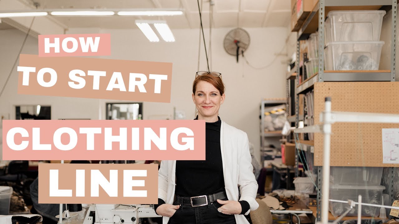 Start a Clothing Line - Advice from a USA Apparel Manufacturer - YouTube