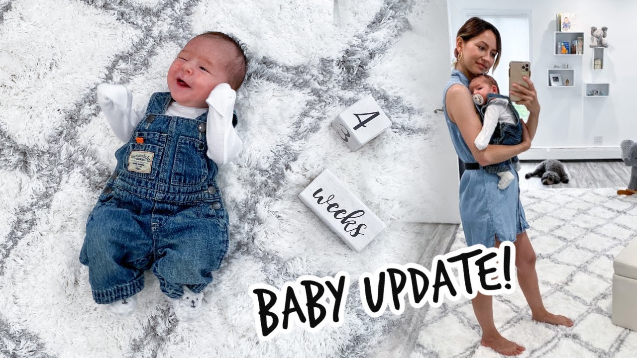 1 MONTH BABY UPDATE! - YouTube