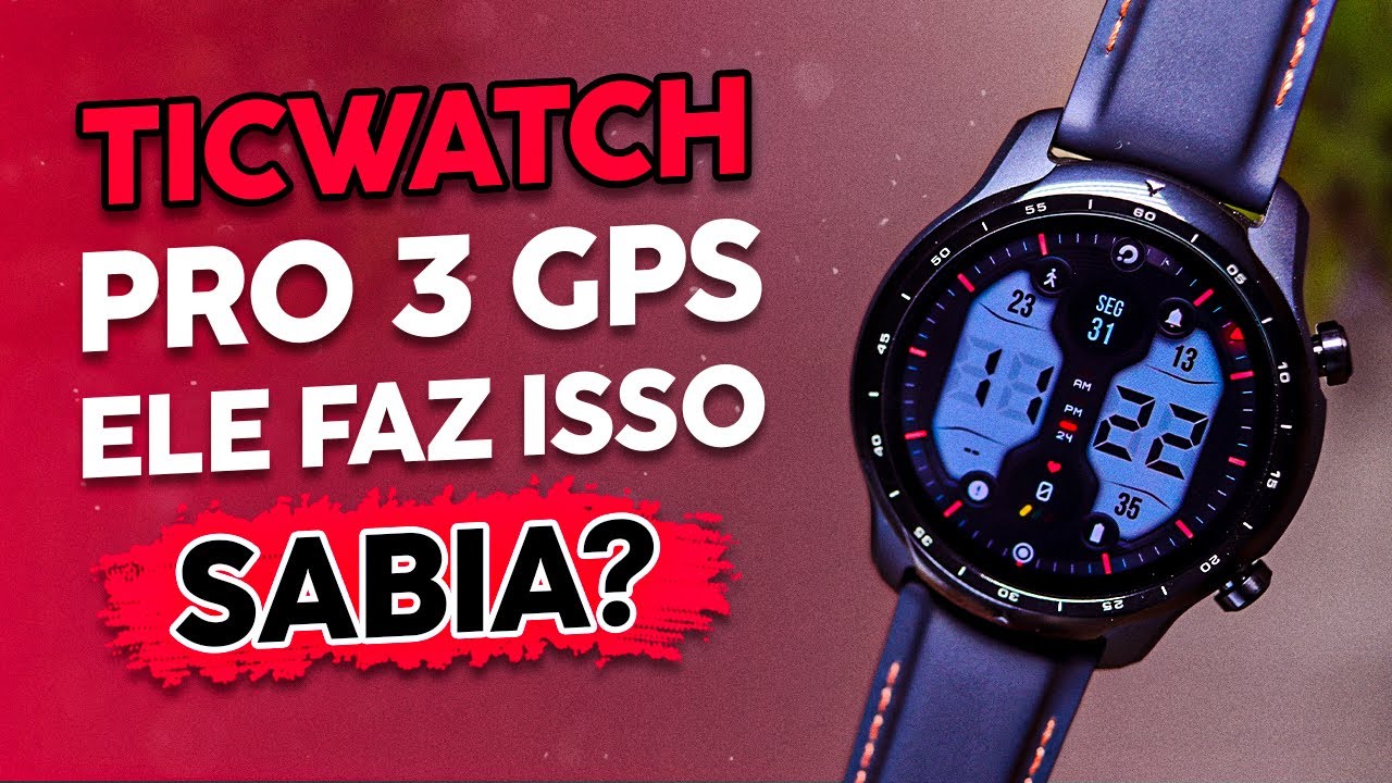 VOCÊ TEM um TicWatch Pro 3 GPS? SIM! Então ative ISSO AGORA! - YouTube