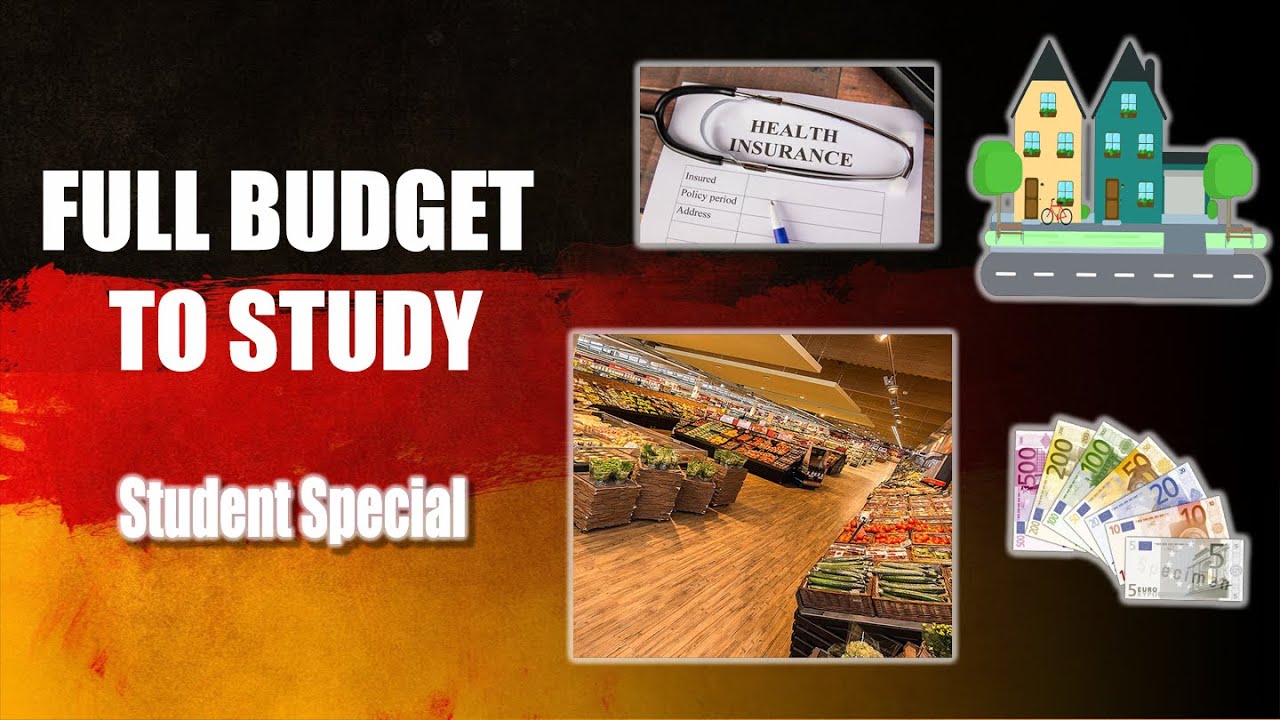 COMPLETE BUDGET TO STUDY IN GERMANY | STUDENT SPECIAL - YouTube