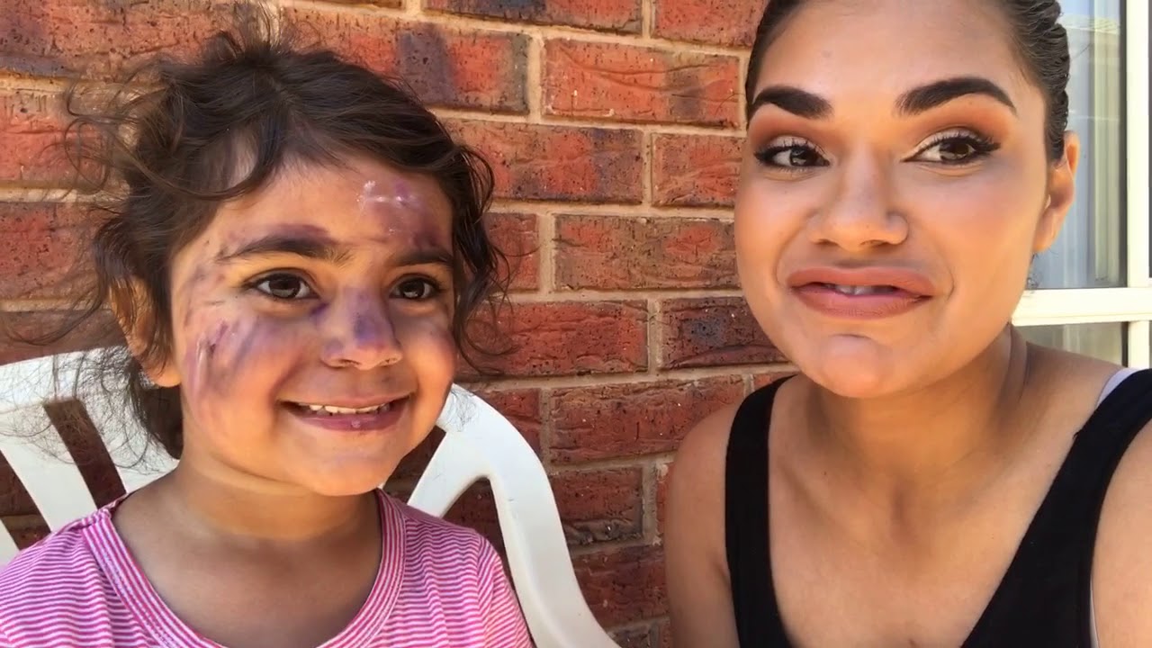 Makeup tutorial gone wrong.... - YouTube