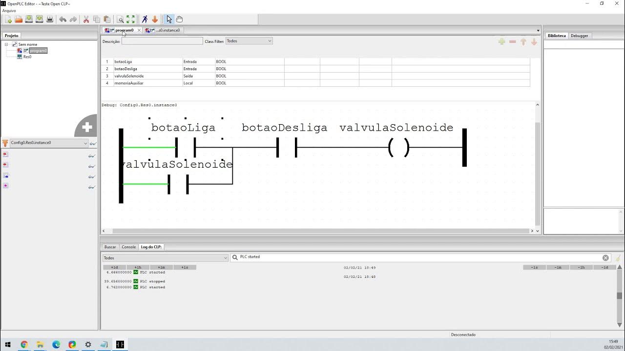 OpenPLC Editor - Simulador de CLP Gratuito - YouTube