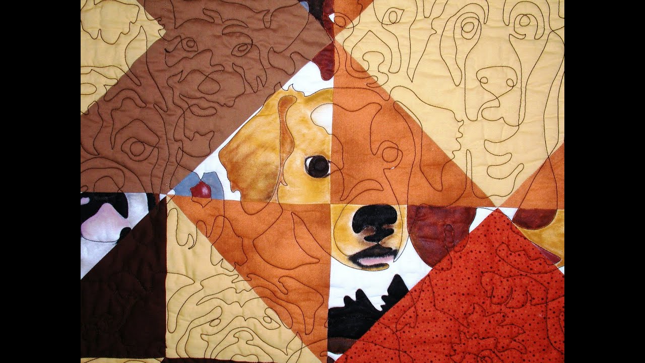 Dogpatch Quilt showcases Meadowlyon "Dawgs" and "In the Doghouse" Pantos. - YouTube