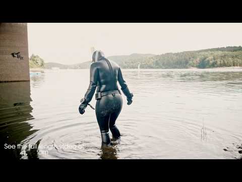 Frogwoman Eve Yellow Snorkel Mask - 4K Preview