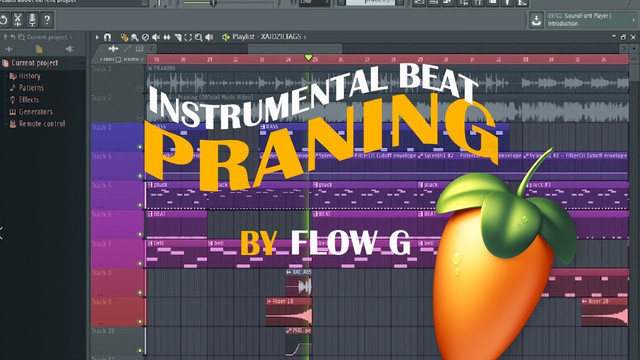 FLOW G - Praning ( FL STUDIO BREAKDOWN ) - YouTube