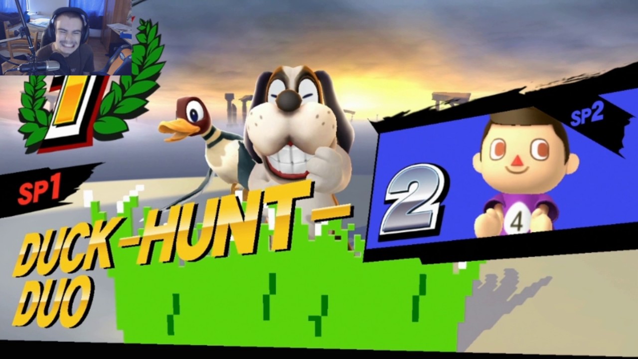 Let's Play Super Smash Bros. Wii U Hart auf Hart/For Glory - DUCK HUNT ...