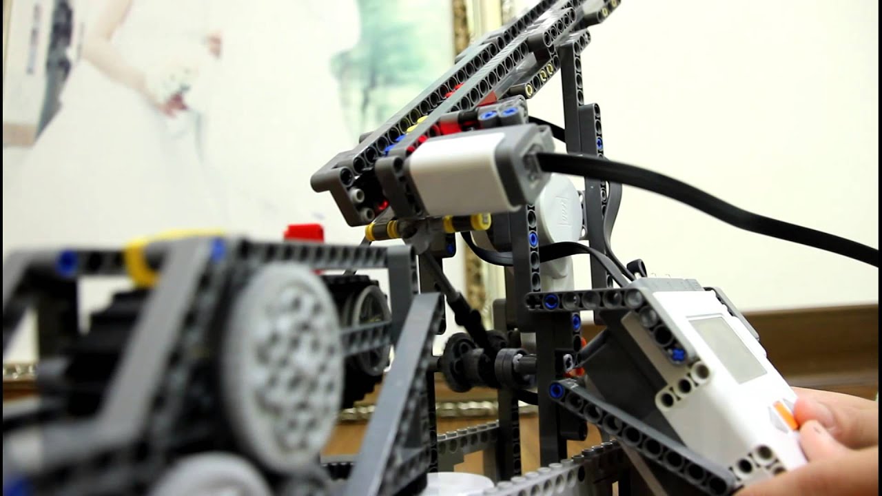 NXT 樂高機器人: 輸送帶 NXT LEGO: Production Line - YouTube
