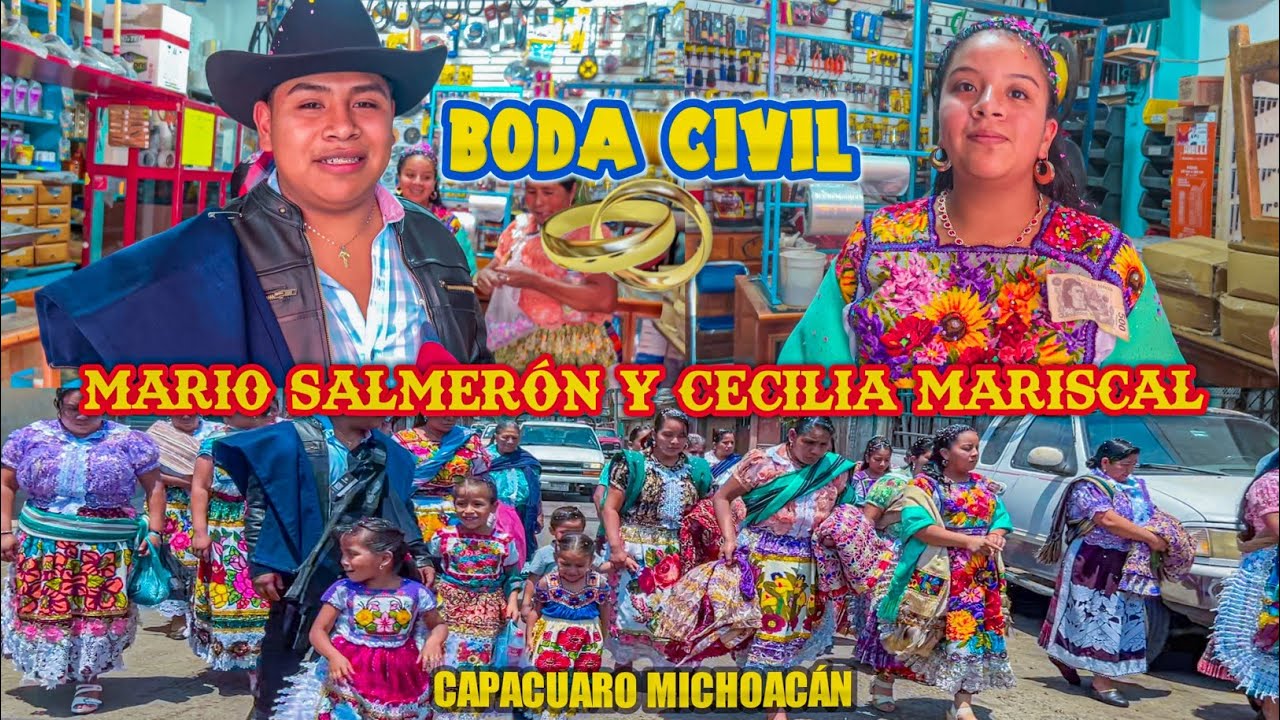 GRAN BODA CIVIL - Mario Salmerón & Cecilia Mariscal /CAPACUARO ...