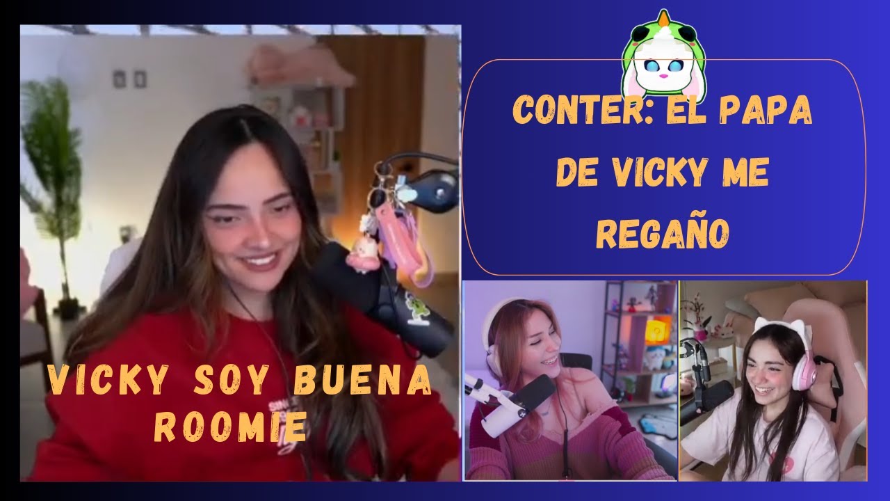 Vicky: sus amigos se burlan de ella por el clip de conter - YouTube