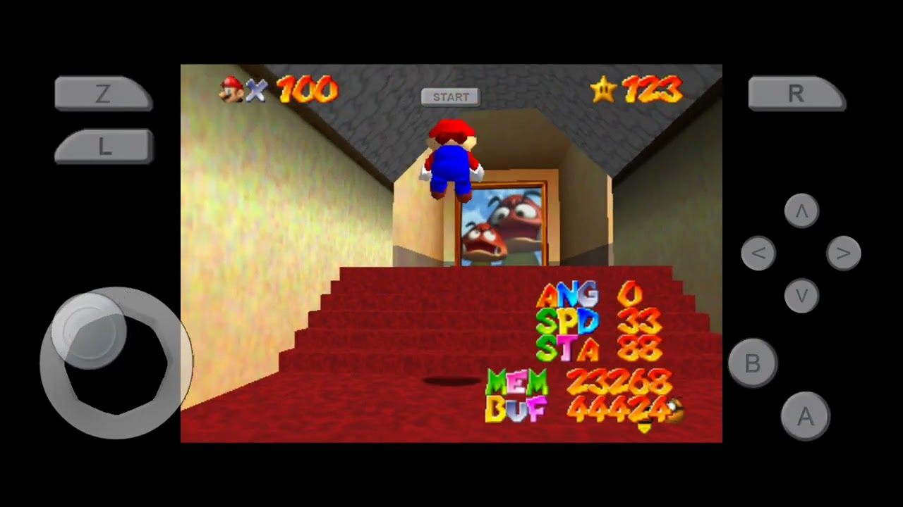 sm64 speedhack blj (put on 2x speed for normal speed) - YouTube