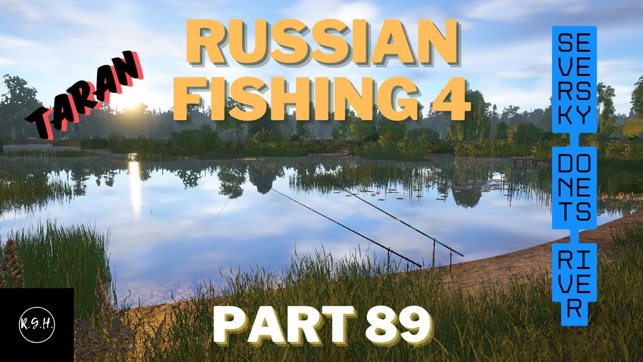 Russian fishing 4 RF4. Seversky Donets River Taran. 450 silver in 50 ...