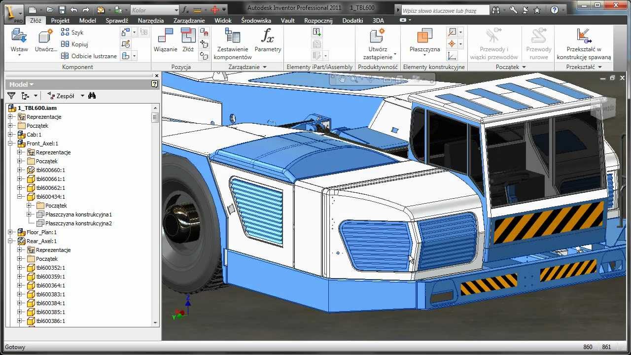 Autodesk Inventor 2011 - własne style oświetlenia - YouTube