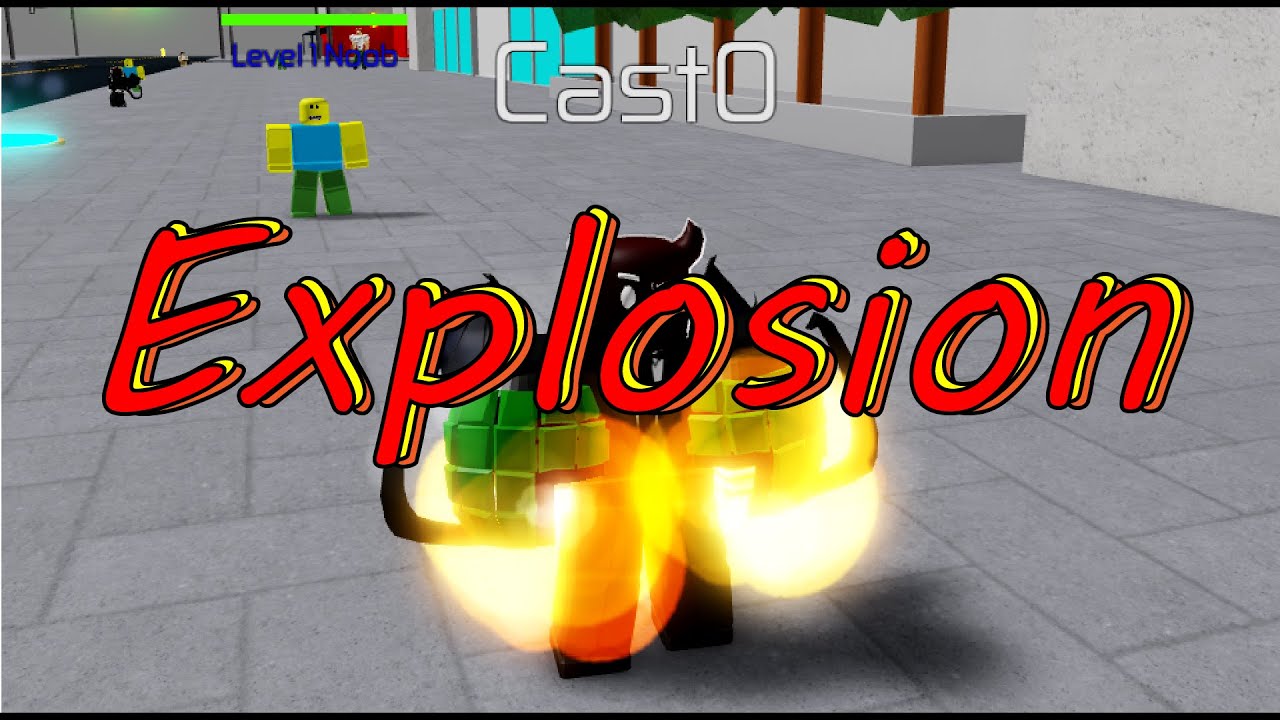 Explosion Script | My Hero Blockidemia | ROBLOX - YouTube