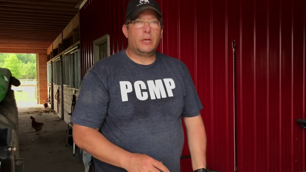 Woods FPS72 Food Plot Seeder in action - YouTube