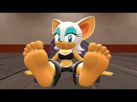 Rouge The Bat Feet