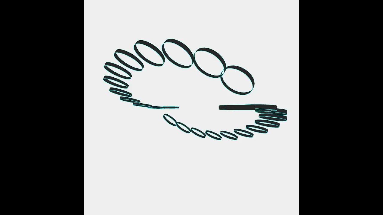 Rings. #openframeworks #creativecoding #programming - YouTube