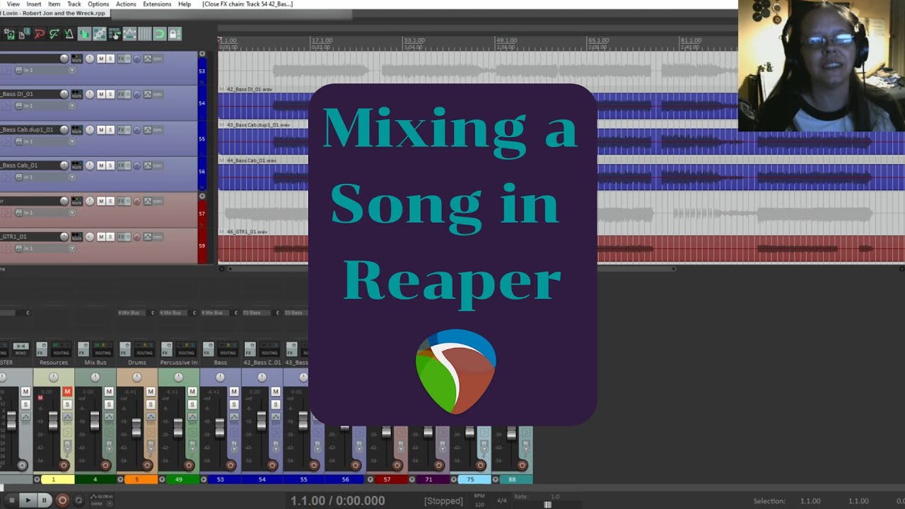 Mixing a Song in Reaper Part 6 - YouTube