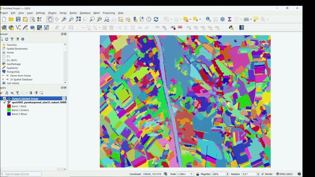 How to Install Orfeo Toolbox in QGIS and Perform MeanShift Segmentation - YouTube