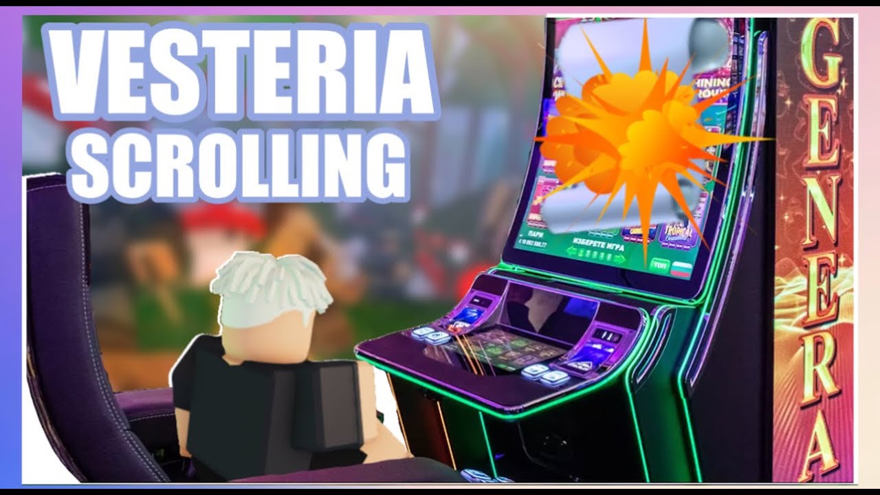 Scrolling A Green Tier In Vesteria!! - YouTube