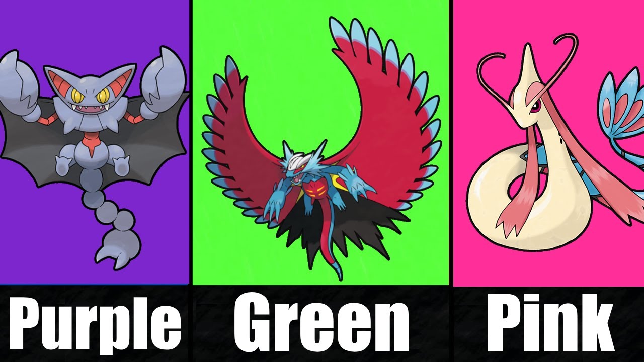 Official Pokémon Colors That Are WRONG! - YouTube