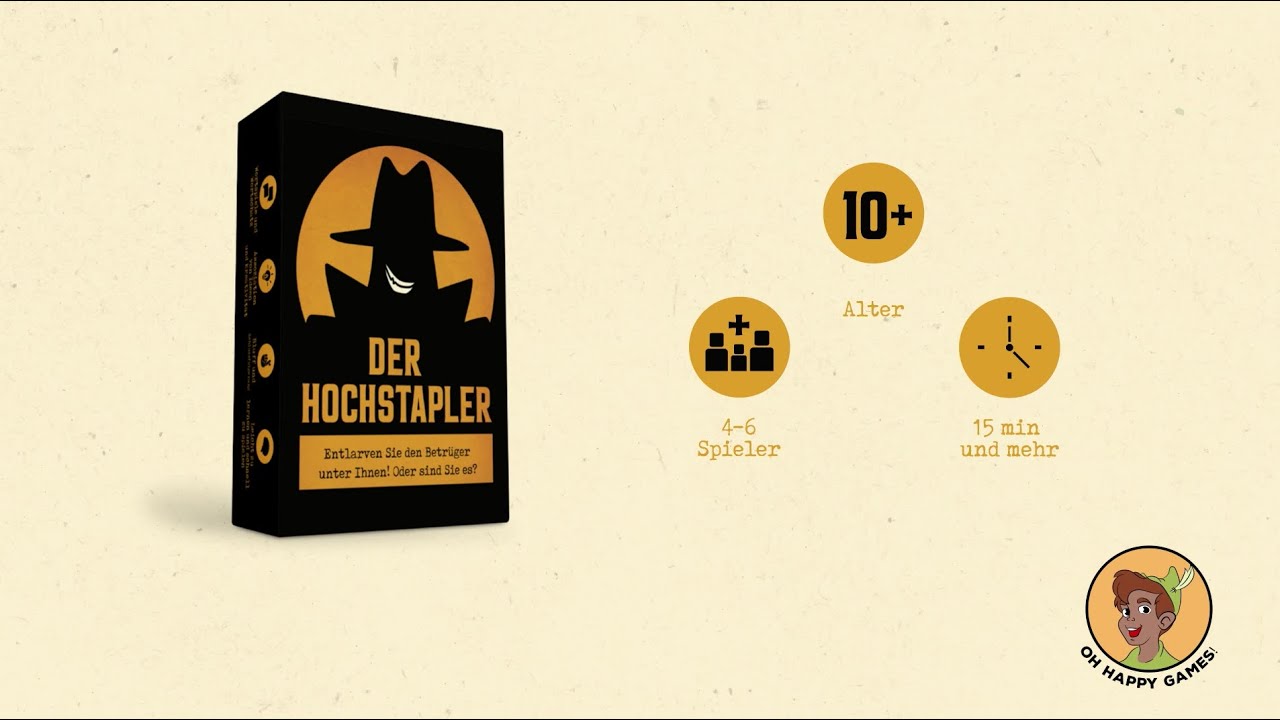 Der Hochstapler - Können Sie ihn entlarven? Bluff, Kreativität ...