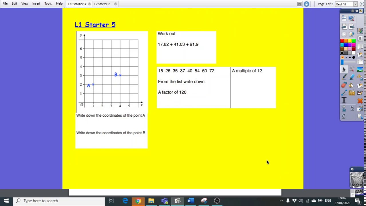 L1 Starter 5 - YouTube
