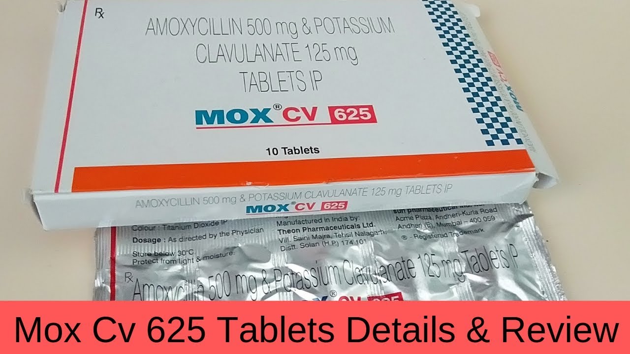 Mox Cv 625 Tablets Details & Review - YouTube