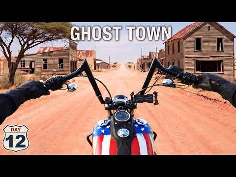 I Visited an African Ghost Town | Day 12: Africa to the Arctic on a Harley