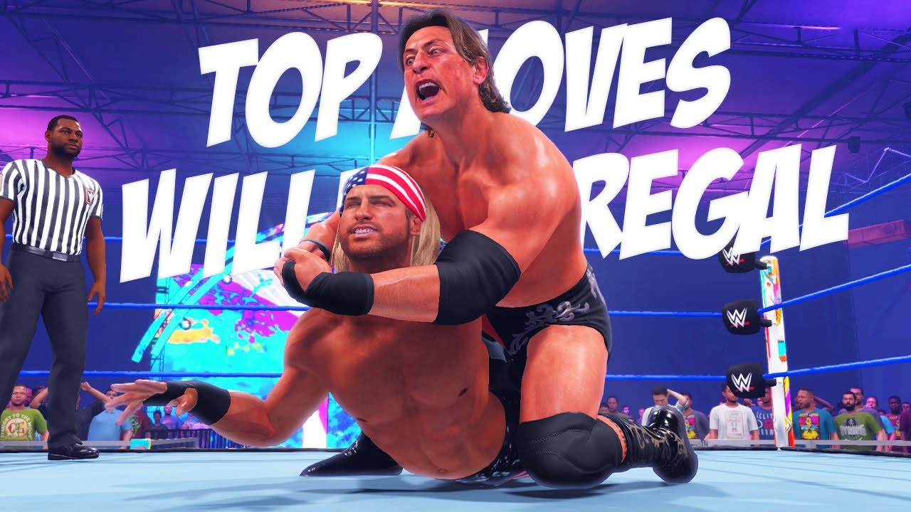 Top Moves of William Regal - WWE 2K22 - YouTube