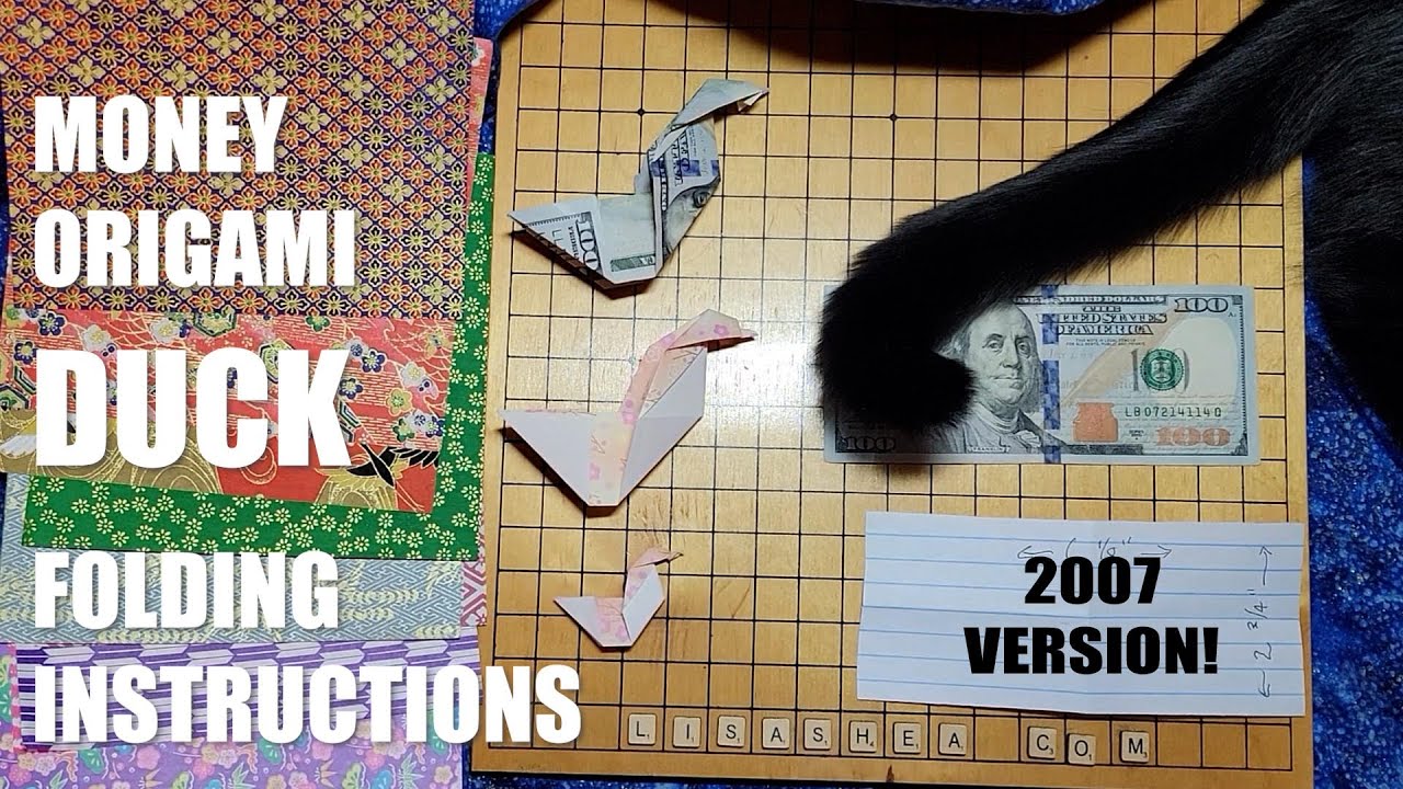 How to Origami a duck with a dollar bill :: WonderHowTo