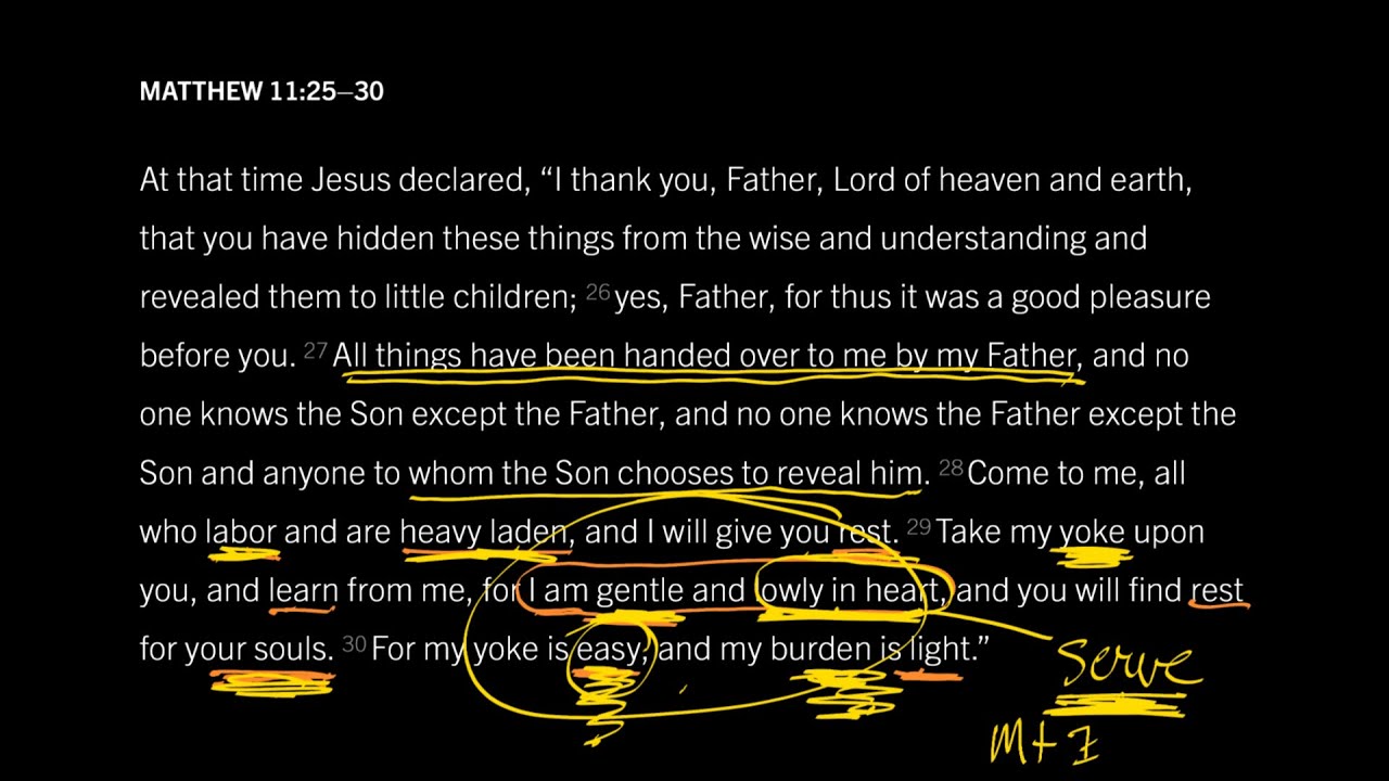 What Kind Of Rest Does Jesus Give Matthew 11 25 30 Part 6 YouTube what-kind-of-rest-does-jesus-give-matthew-11-25-30-part-6-youtube