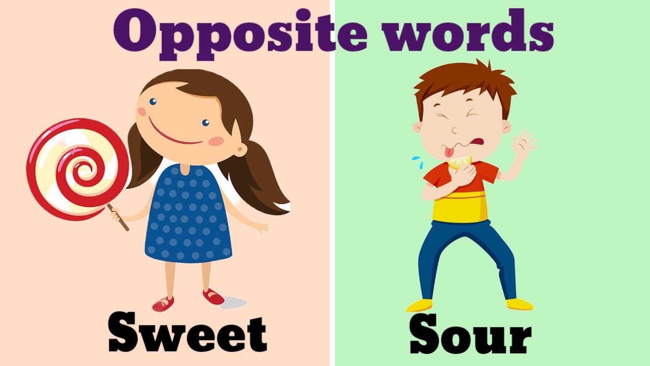 Opposite words in English l Easy Way to Learn New Vocabulary l Opposite ...