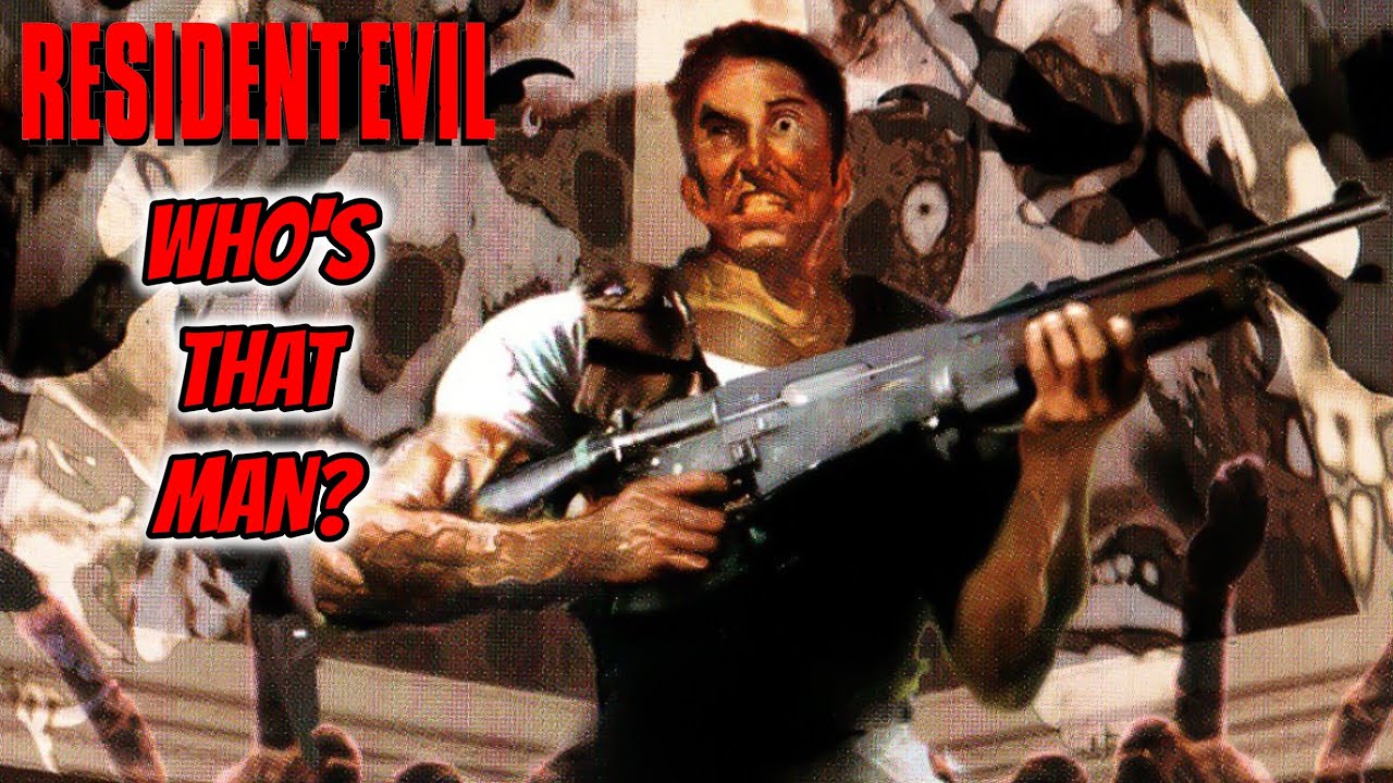 The Identity Of The Man On The Resident Evil 1 Cover Art - YouTube