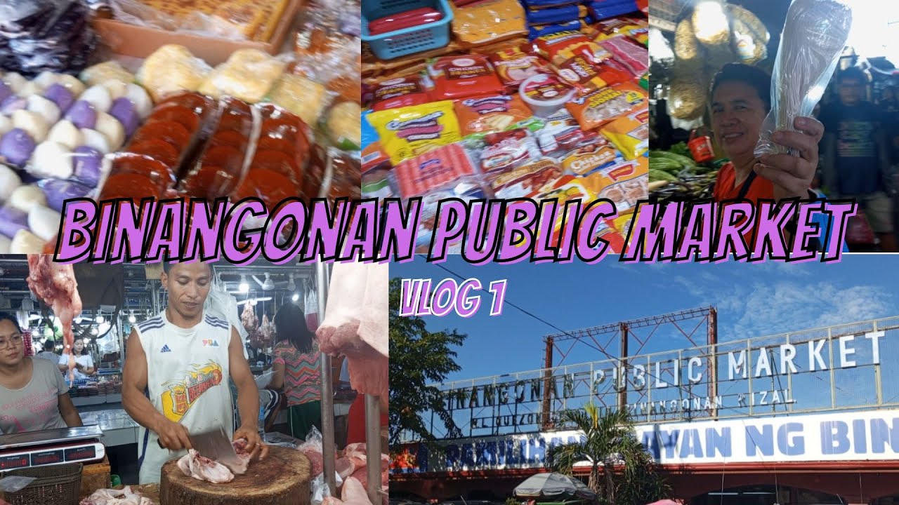 Binangonan Public Market Vlog 1 / Rosdev - YouTube