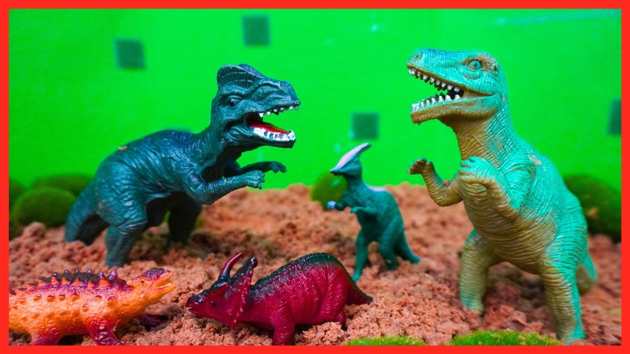 Dinosaurs Playing in the Sand 🦖🦖 | Fun Adventure for Kids - YouTube