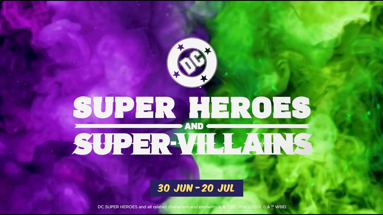 Warner Bros. Movie World | DC Super Heroes and Super-Villains | 2025 ...