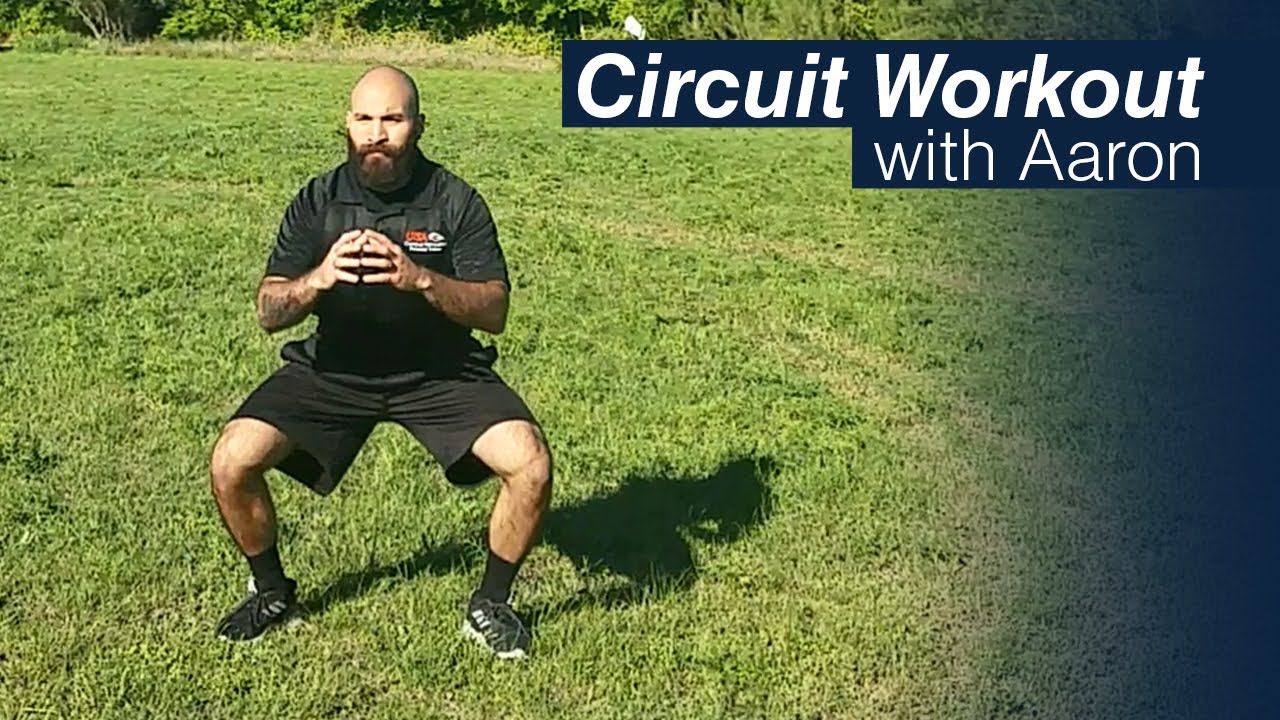 Circuit Workout with Personal Trainer Aaron! - YouTube
