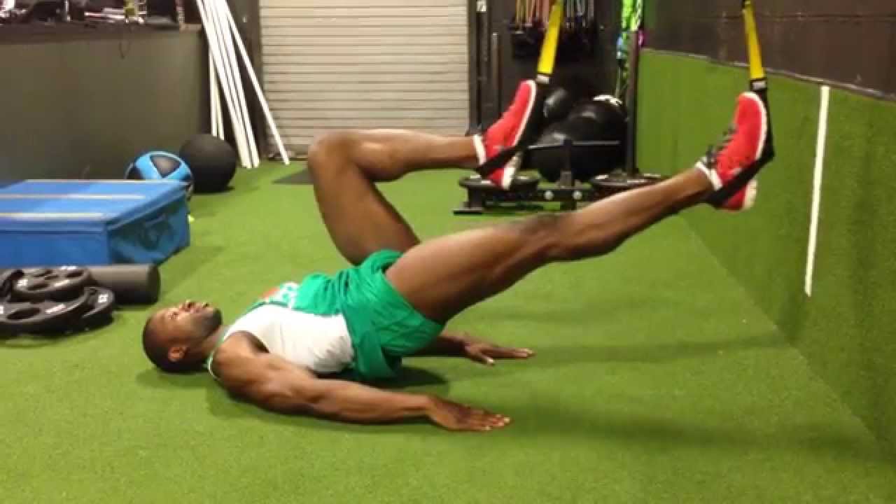 TRX Hamstring Runners - YouTube