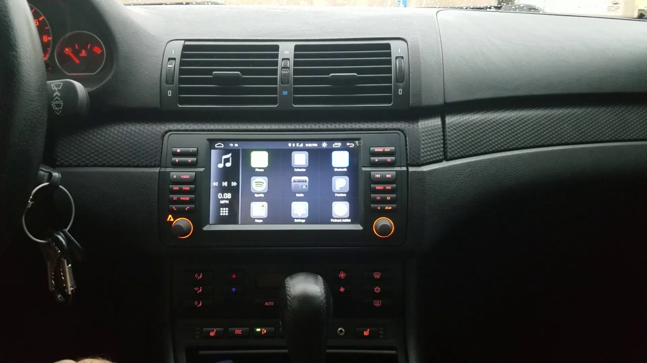 BMW E46 1998-2006 | AVIN Avant 3 Headunit User Interface Review - YouTube