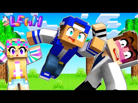 Little Leah's BOYFRIEND'S FIGHT FOR HER LOVE... Minecraft