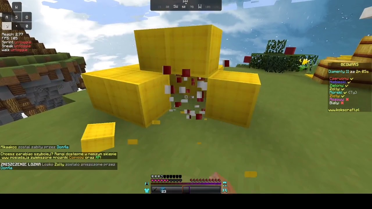 TOP 3 TXT NA BED WARS! - YouTube